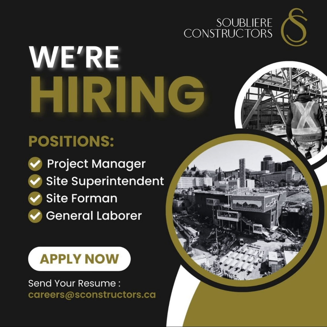 Careers - Soubliere Constructors
